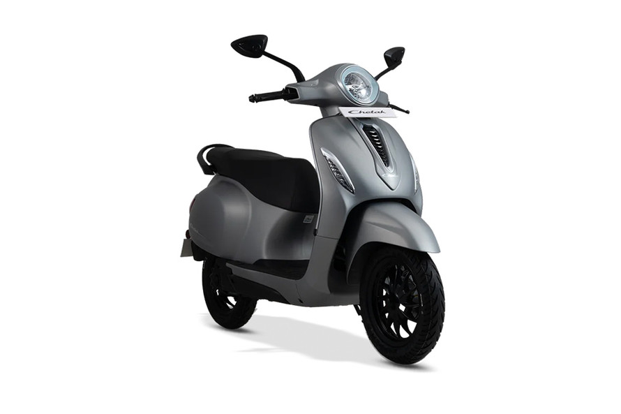 Bajaj Chetak Matt Grey Colour - Chetak Matt Grey Price
