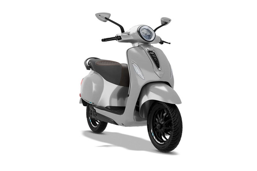Bajaj Chetak Cyber White Colour - Chetak Cyber White Price