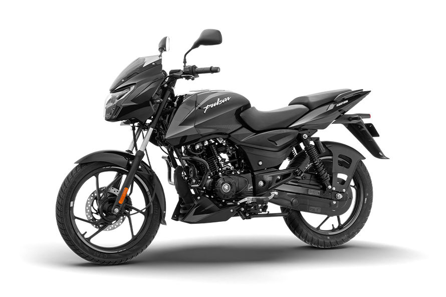 Bajaj Pulsar 125 Black Dark Grey Colour - Pulsar 125 Black Dark Grey Price
