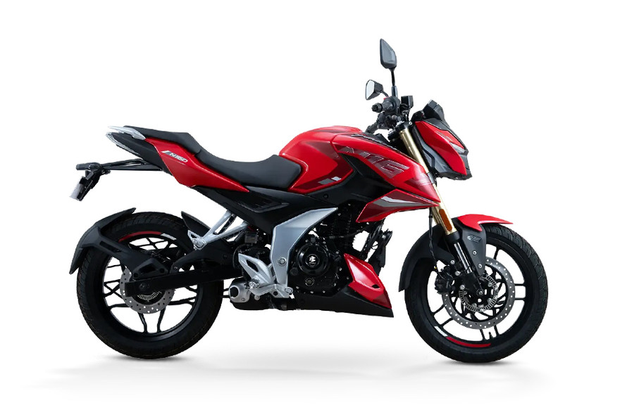 Bajaj Pulsar N160 Glossy Racing Red Colour - Pulsar N160 Glossy Racing ...