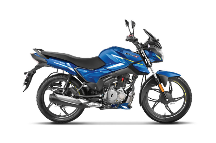 Hero Glamour X 125 Metallic Nexus Blue Colour - Glamour X 125 Metallic ...
