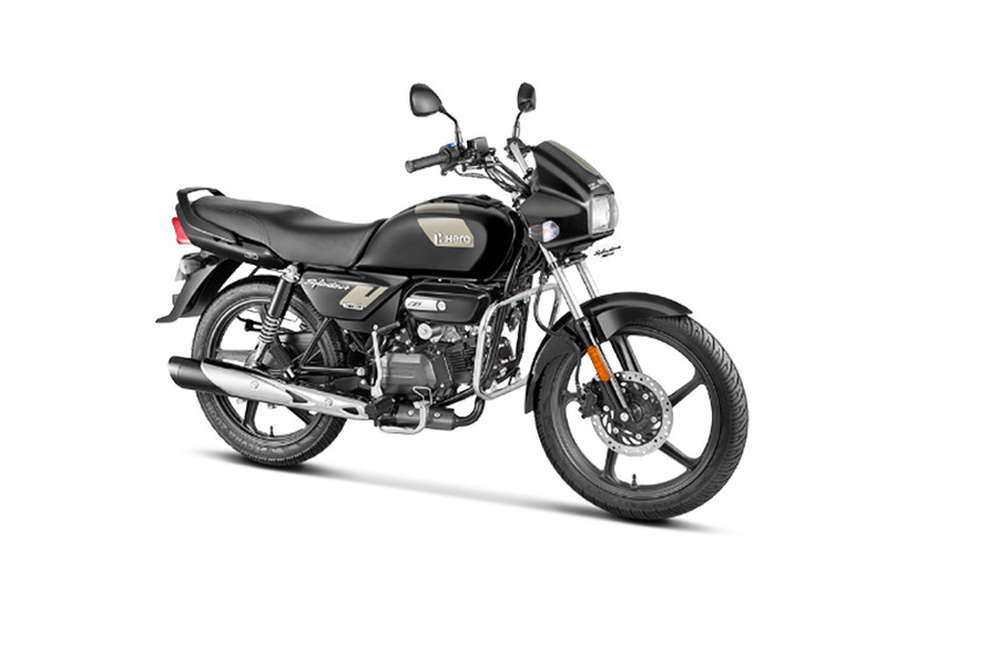 Hero Splendor Plus XTEC Black Tornado Grey Colour - Splendor Plus XTEC ...