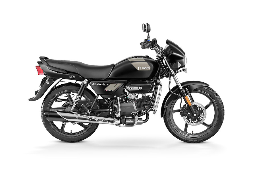 Hero Splendor Plus XTEC Black Heavy Grey Colour - Splendor Plus XTEC ...
