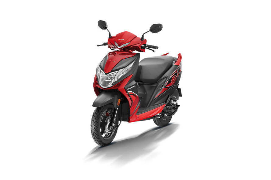 Honda Dio Imperial Red Metallic Colour - Dio Imperial Red Metallic Price