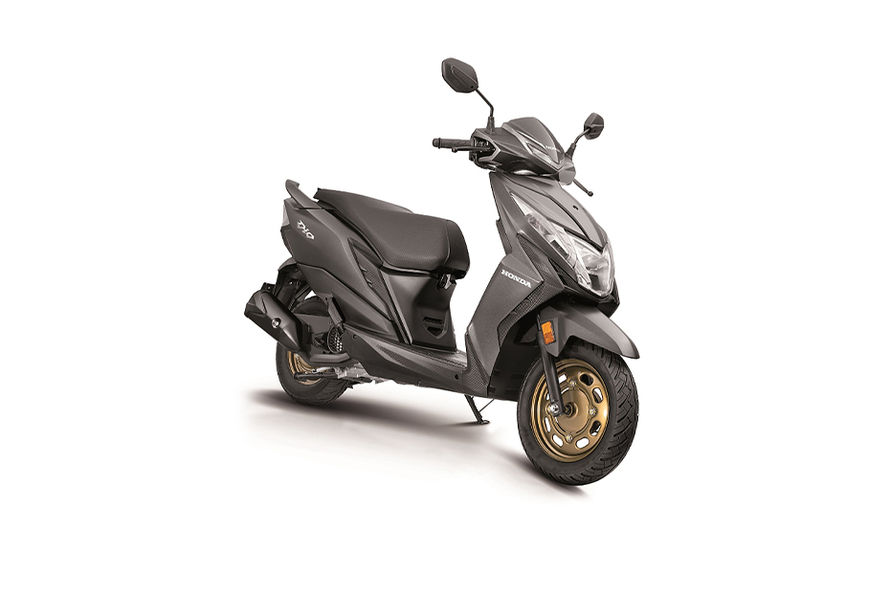Honda Dio Mat Axis Gray Metallic Colour - Dio Mat Axis Gray Metallic Price