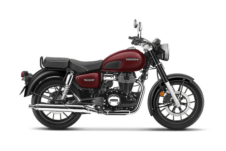 Honda CB350C Rebel Red Metallic 2 Colour - CB350C Rebel Red Metallic 2 ...