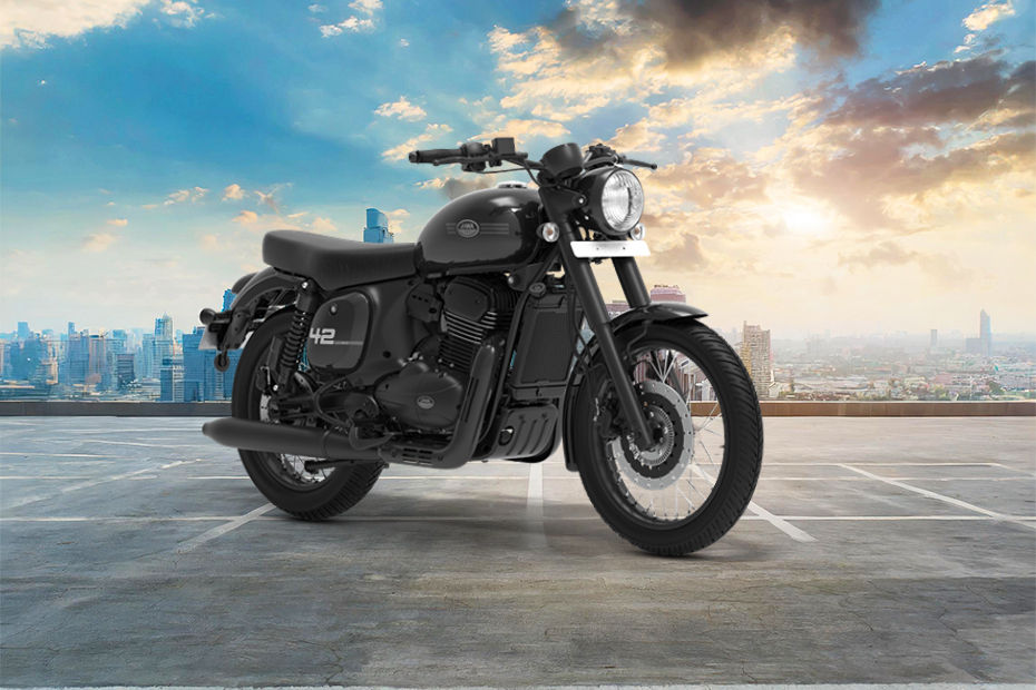 Jawa 42 Odysse Black Single Channel Spoke On road Price, Specifications ...