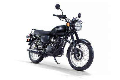 Kawasaki W175 Candy Persimmon Red Colour - W175 Candy Persimmon Red Price