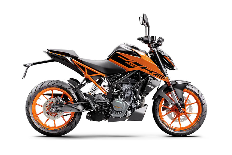 KTM 200 Duke Electronic Orange Colour - 200 Duke Electronic Orange Price