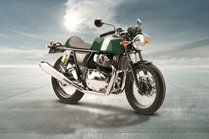 Bike Royal Bullet Green Colour Royal Enfield Continental GT 650 British ...