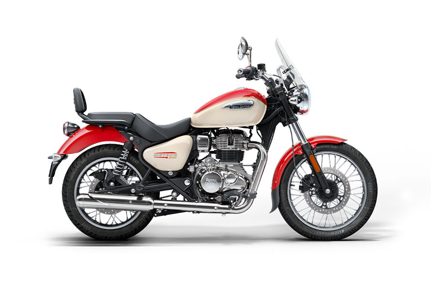 Royal Enfield Meteor 350 Red Colour - Meteor 350 Red Price
