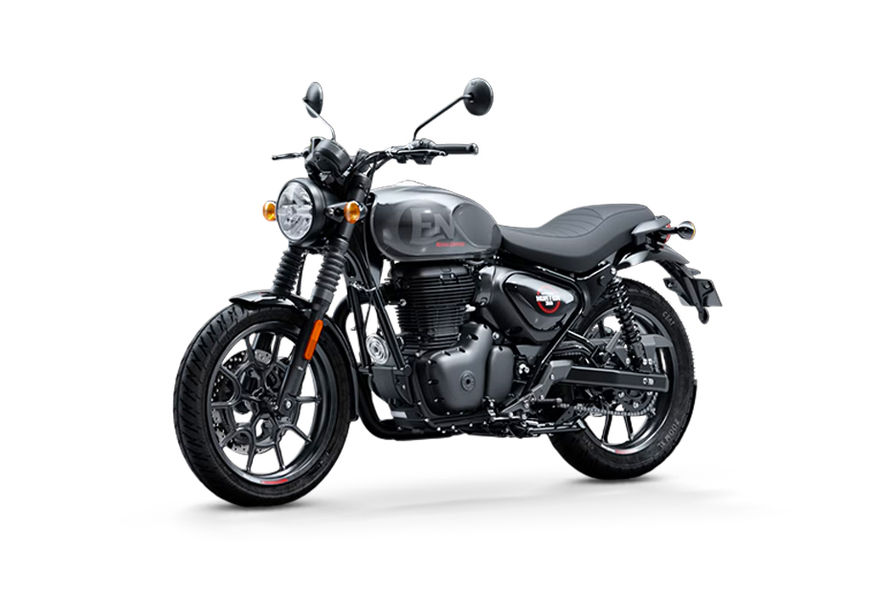 Royal Enfield Hunter 350 Dapper Grey Colour - Hunter 350 Dapper Grey Price