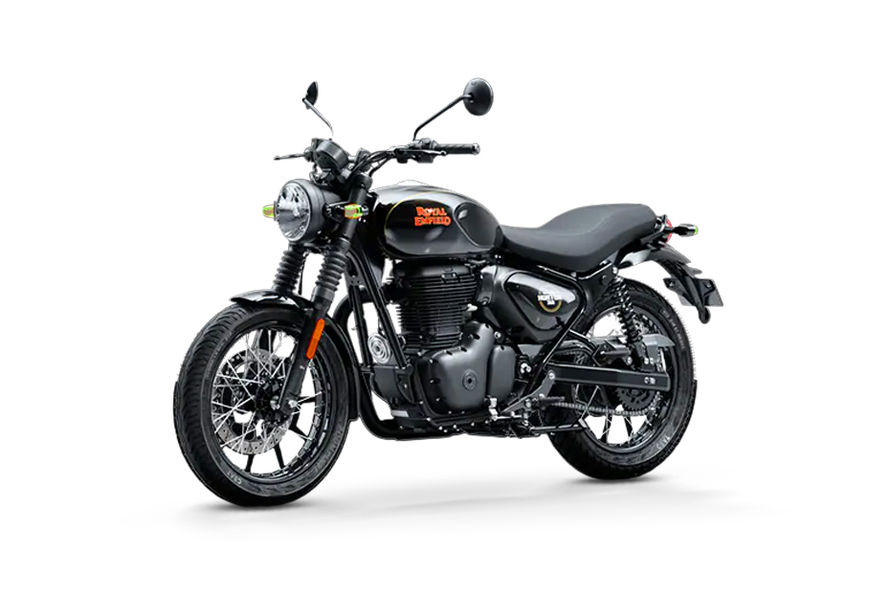 Royal Enfield Hunter 350 Rebel Red Colour - Hunter 350 Rebel Red Price