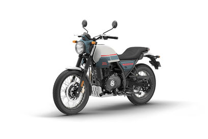 Royal Enfield Scram 440 Trail Blue Colour - Scram 440 Trail Blue Price