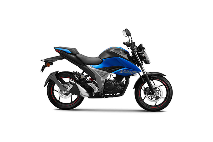 Suzuki Gixxer 150[2019-2024] Metallic Triton Blue Colour - Gixxer 150 ...