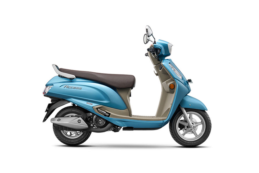 Suzuki Access 125 Matte Blue Colour - Access 125 Matte Blue Price