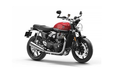 Triumph Speed Twin 1200 Carnival Red And Sapphire Black Colour - Speed ...