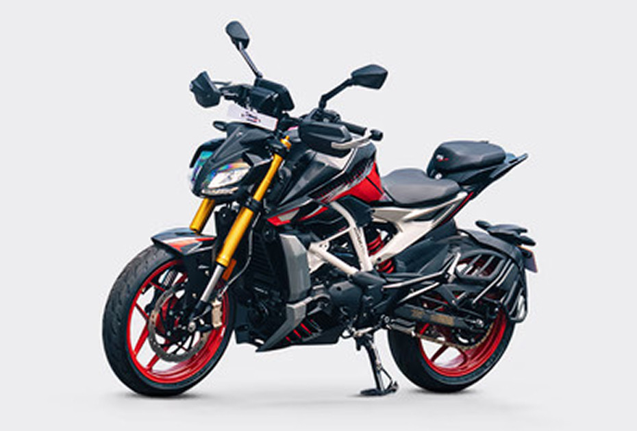 TVS Apache RTR 310 Fiery Red Base On road Price, Specifications, Weight ...