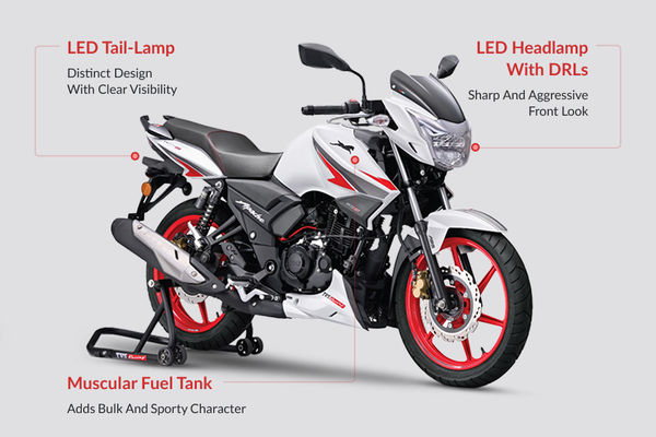 TVS Apache RTR 160 Price 2026 - Mileage, Colours, Images | BikeDekho