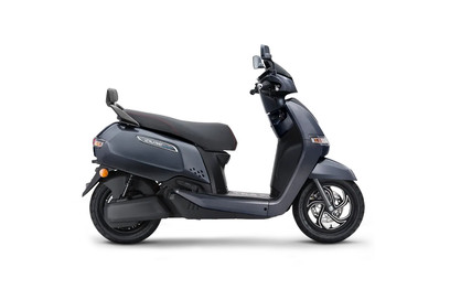 TVS iQube S Mercury Grey Colour - iQube S Mercury Grey Price