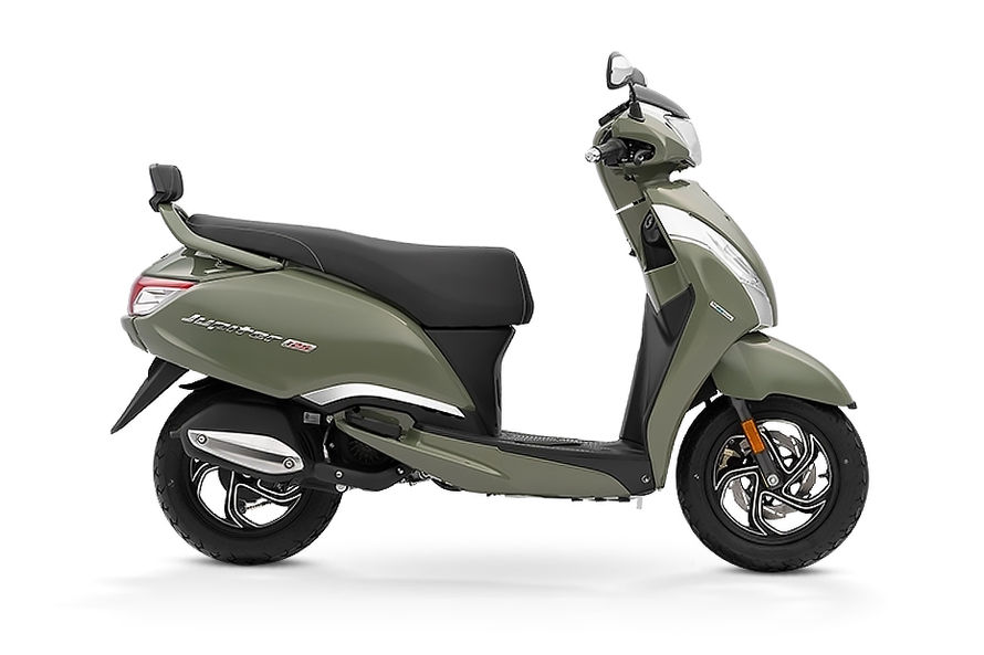 TVS Jupiter 125 Elite Green Colour - Jupiter 125 Elite Green Price