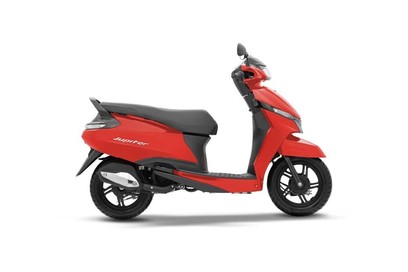 TVS Jupiter Starlight Blue Colour - Jupiter Starlight Blue Price