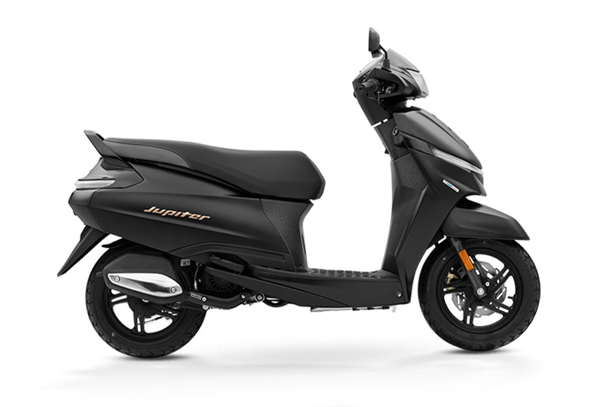 TVS Jupiter Stardust Black Colour - Jupiter Stardust Black Price