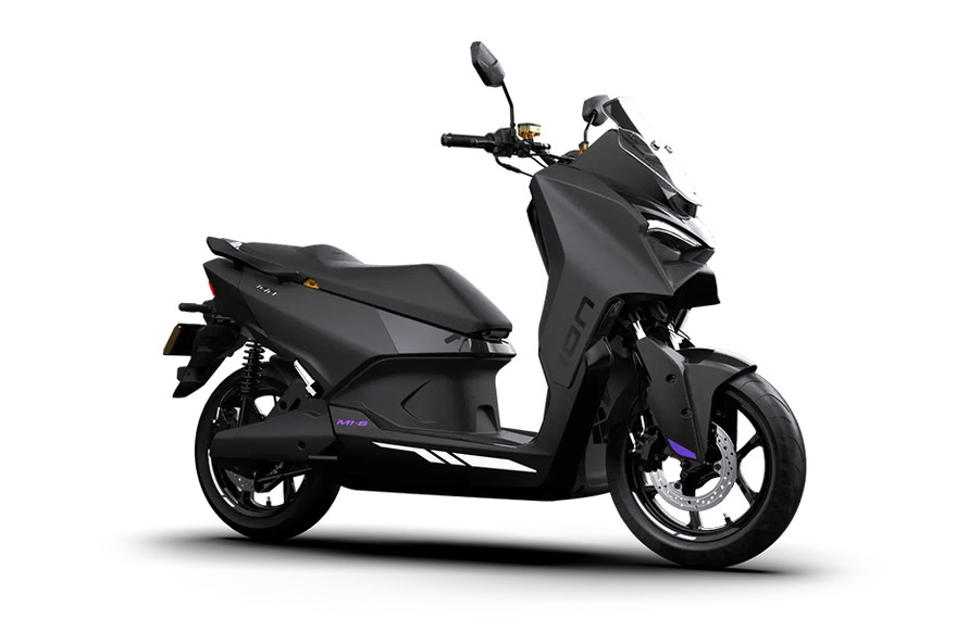 TVS M1-S Electric Maxi-Scooter Tempest Blue Colour - M1-S Electric Maxi-Scooter Tempest Blue Price