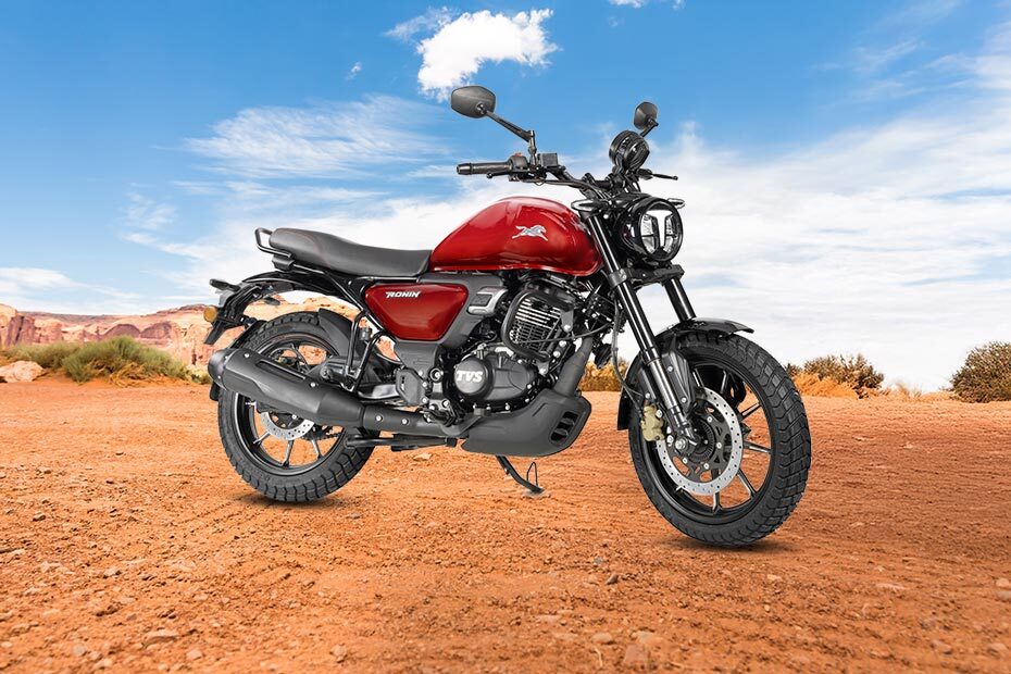 TVS Ronin Base - Magma Red On road Price, Specifications, Weight, Range