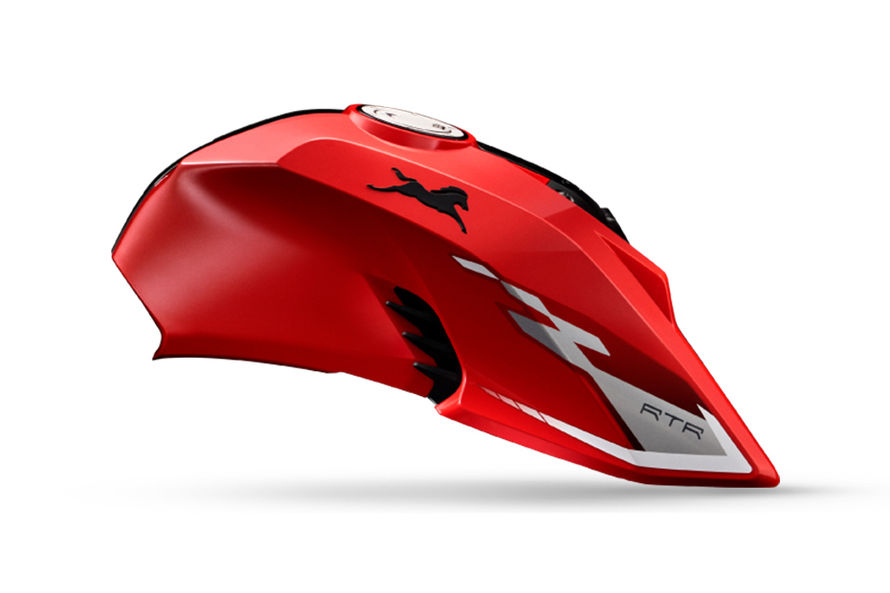 TVS Apache RTR 160 4V Racing Red Colour - Apache RTR 160 4V Racing Red ...