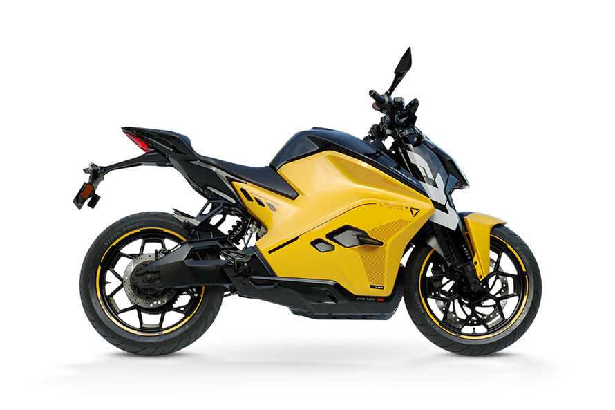 Ultraviolette F77 SuperStreet Afterburner Yellow Colour - F77 ...