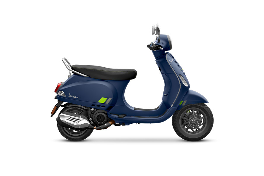 Vespa 125 Blue Energico Colour - 125 Blue Energico Price