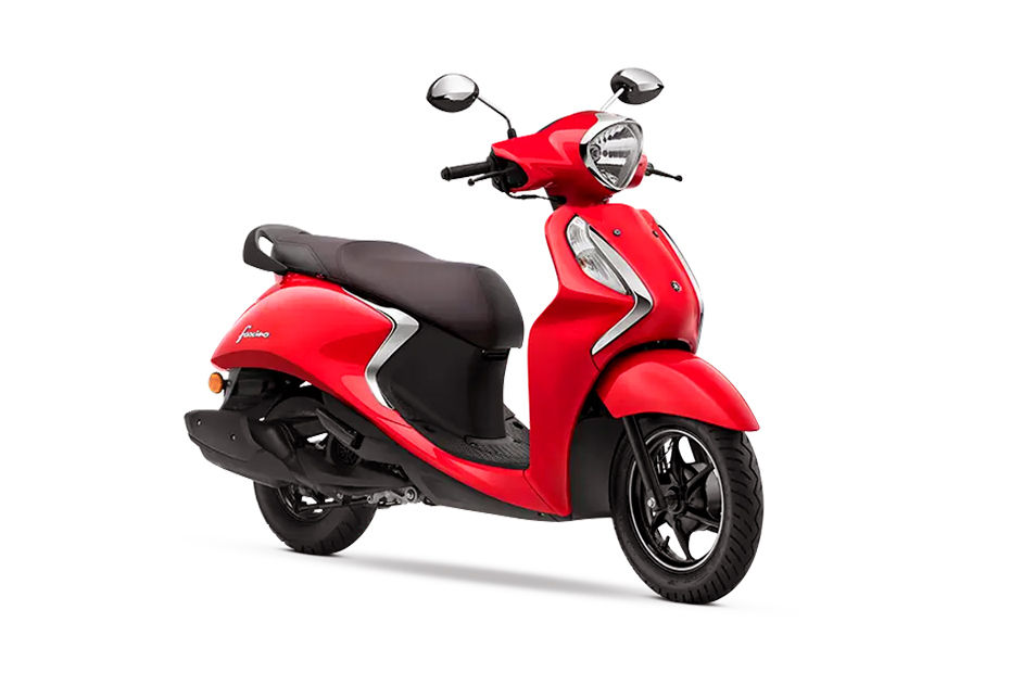 Yamaha Fascino 125 Fi Hybrid Drum Vivid Red On road Price ...