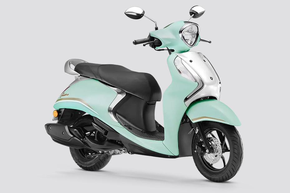 Yamaha Fascino 125 Fi Hybrid Disc Metallic Light Green On road Price ...