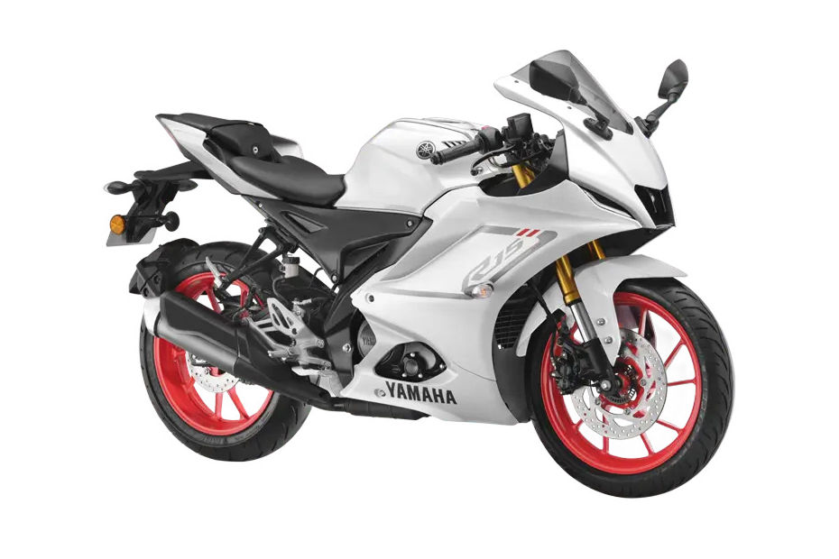 Yamaha R15 V4 Intensity White With Quickshifter On road Price ...