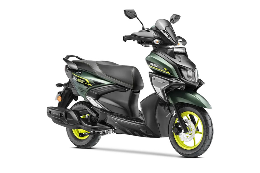 Yamaha RayZR 125 Fi Hybrid Cyber Green Colour - RayZR 125 Fi Hybrid ...