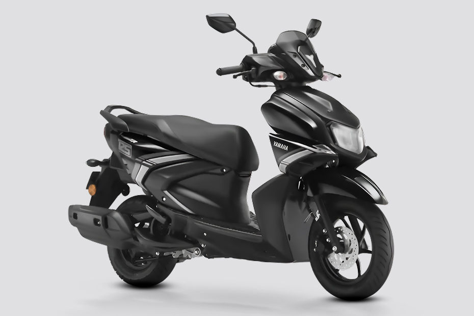Yamaha RayZR 125 Fi Hybrid Disc Metallic Black On road Price ...