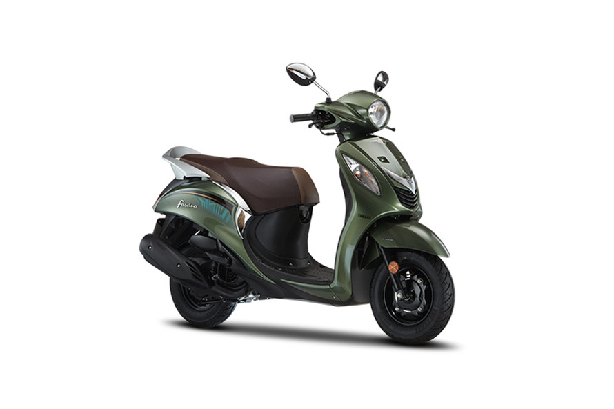 Yamaha Fascino Season Green Colour - Fascino Season Green Price