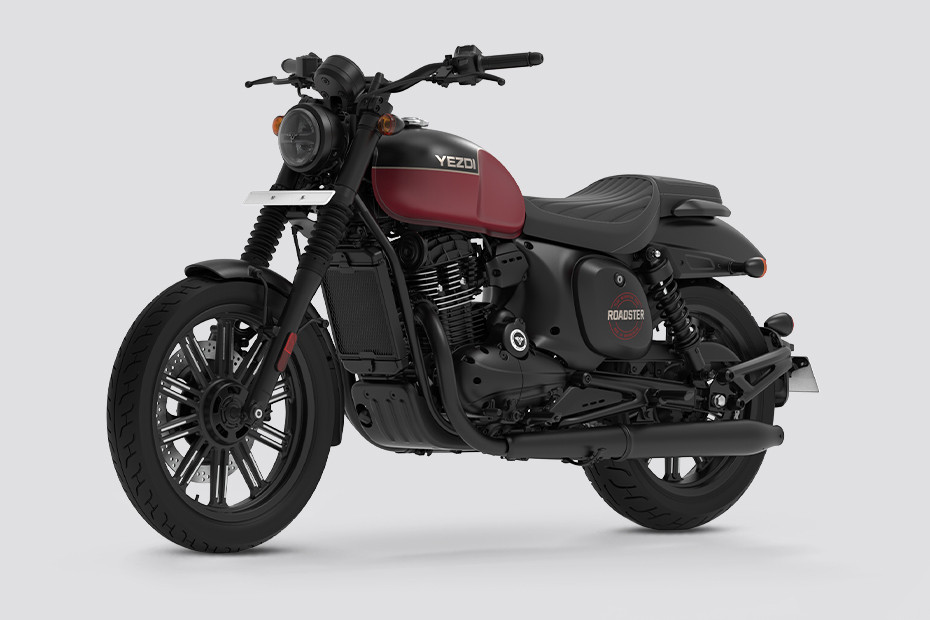 Yezdi Roadster Bloodrush Maroon On road Price, Specifications, Weight ...