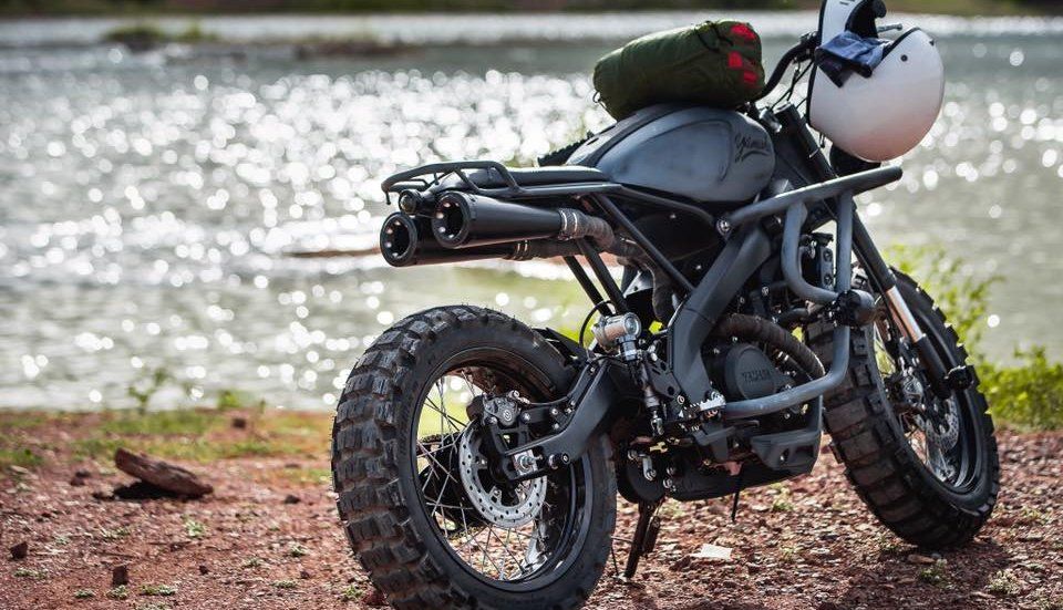 This Custom Yamaha XSR155 Is Ready To Take On The Apocalypse | BikeDekho