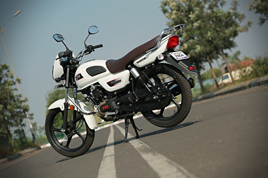 Here’s A Closer Look At The TVS Radeon 110 In Pictures | BikeDekho