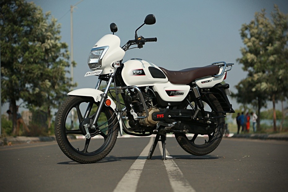 Here’s A Closer Look At The TVS Radeon 110 In Pictures | BikeDekho