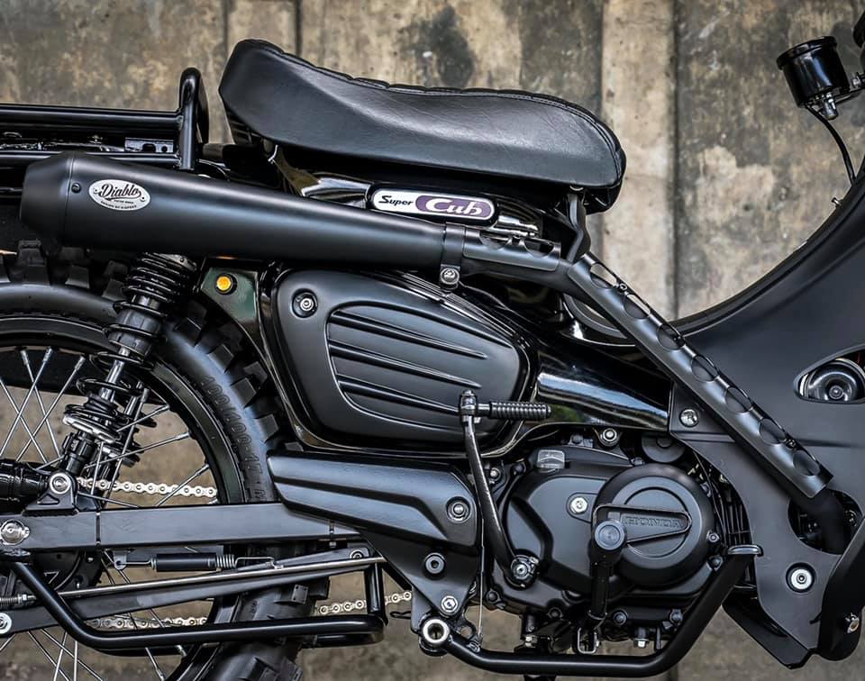 Check Out This Honda Super Cub Transformed Into A Scrambler | BikeDekho