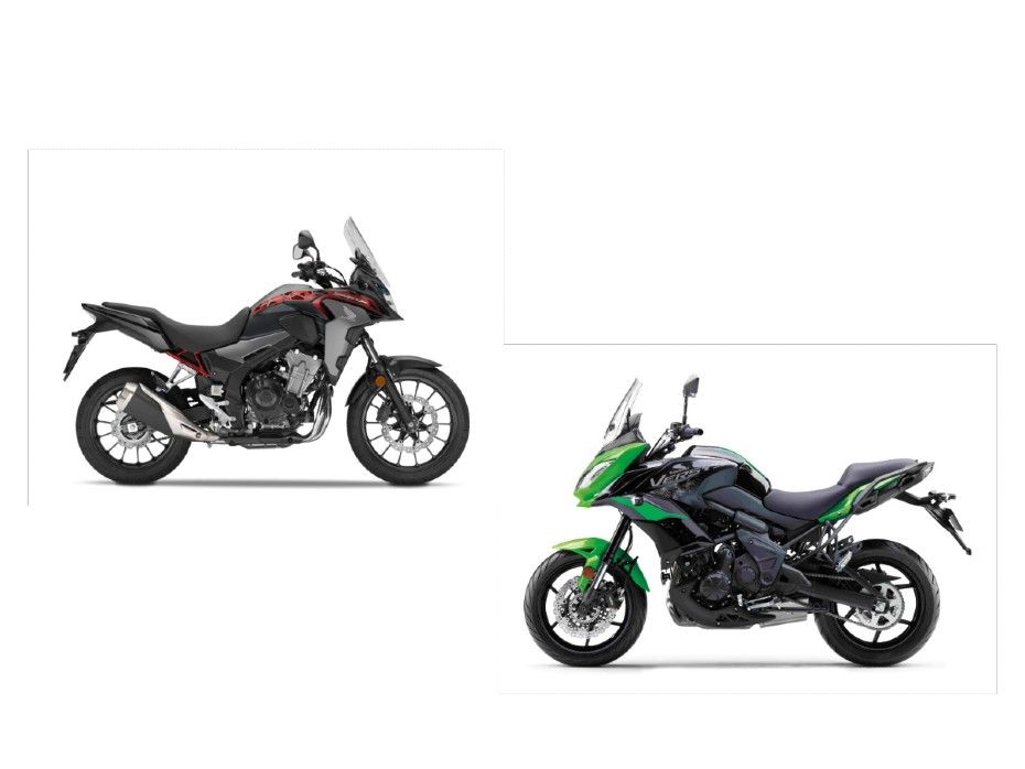 Honda CB500X vs Kawasaki Versys 650: Image Comparison | BikeDekho