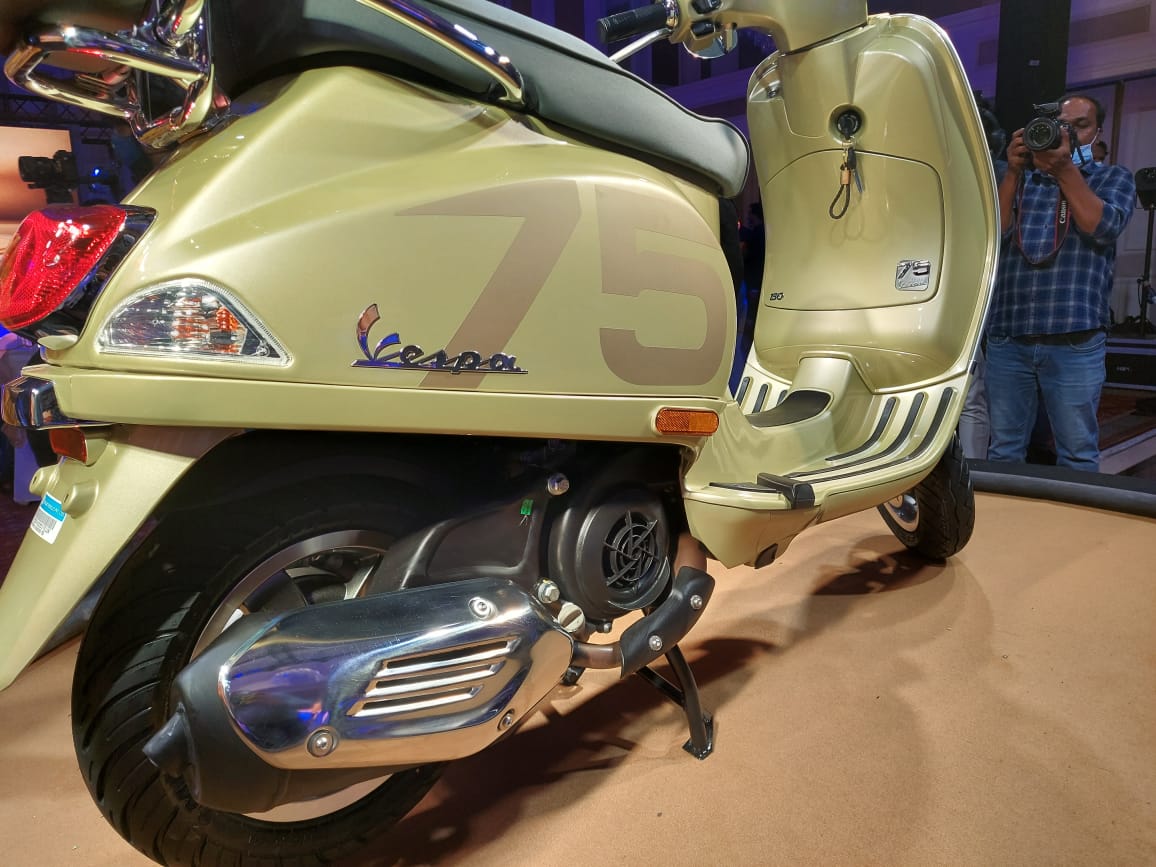Vespa 75th Anniversary Edition Launched In India | BikeDekho