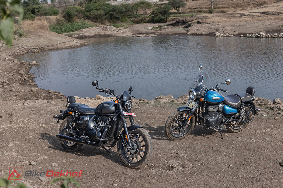 Yezdi Roadster vs Royal Enfield Meteor 350: Performance Comparison Review | BikeDekho
