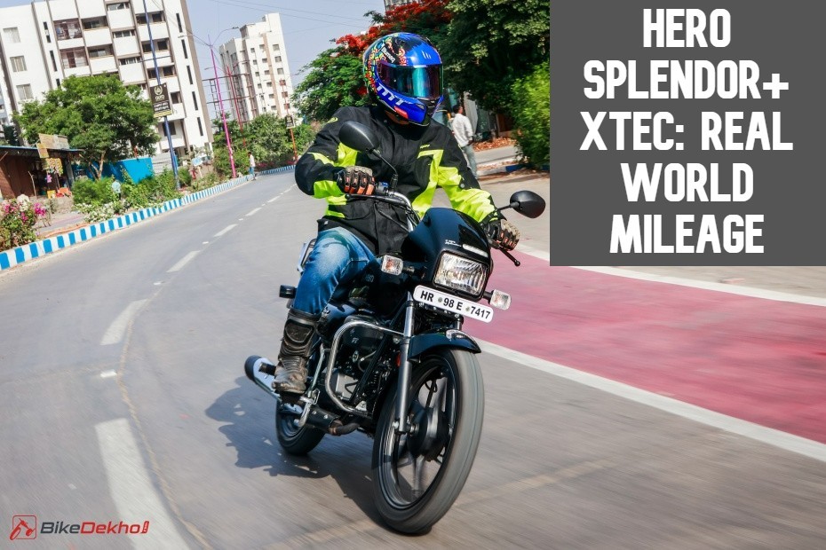 Hero Splendor Plus Xtec Mileage Explained | BikeDekho
