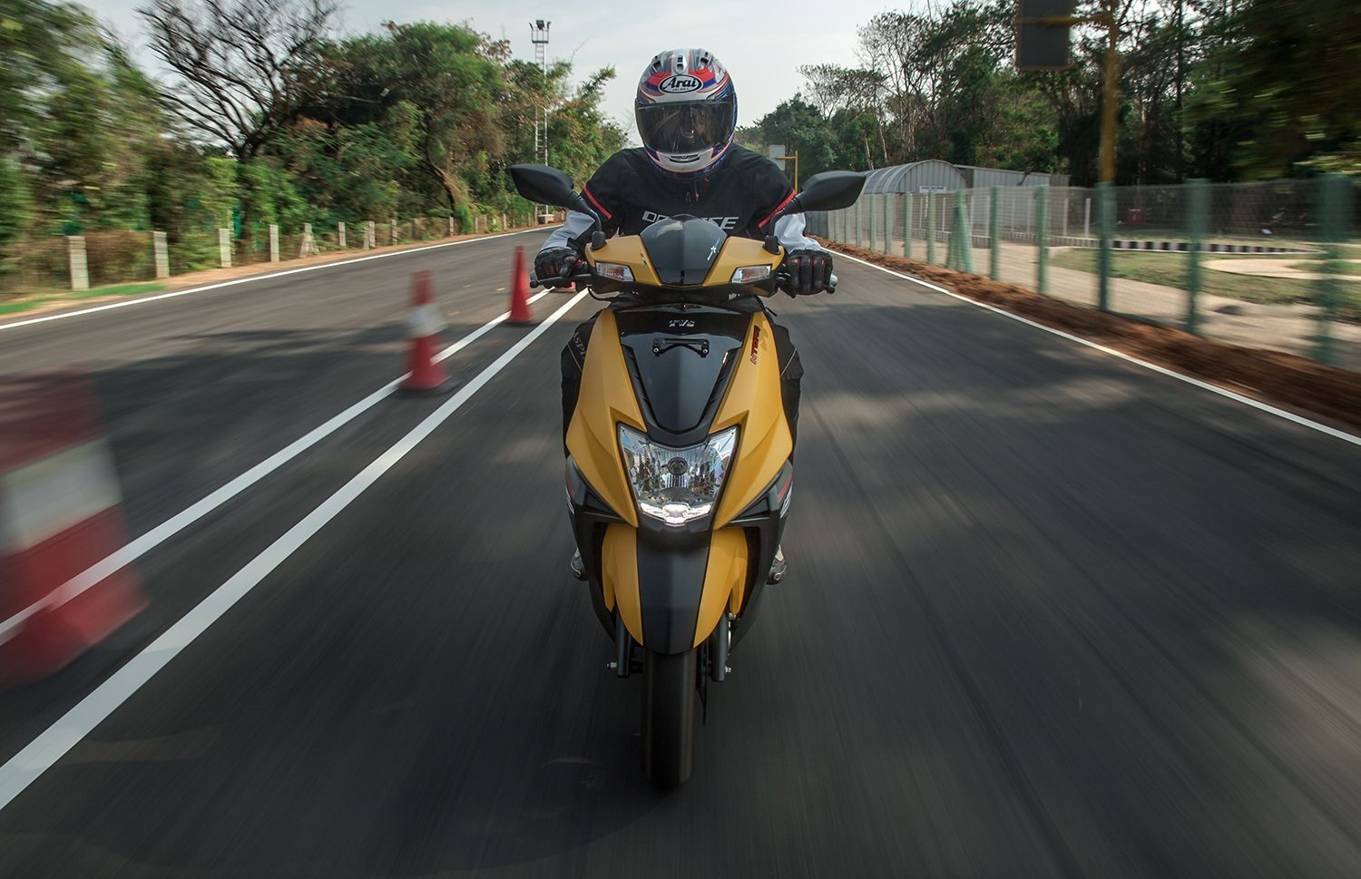 Haojue Tiger Shark VX125 vs TVS NTorq 125: Image Comparison | BikeDekho