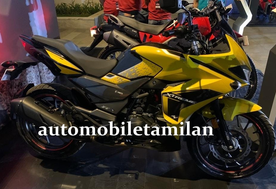 Hero Xtreme 200S 4V Spied On In A New Sporty Yellow Colour | BikeDekho
