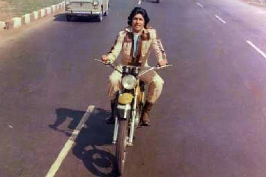 Amitabh Bachchan Spotted Riding Pillion On Royal Enfield Himalayan ...